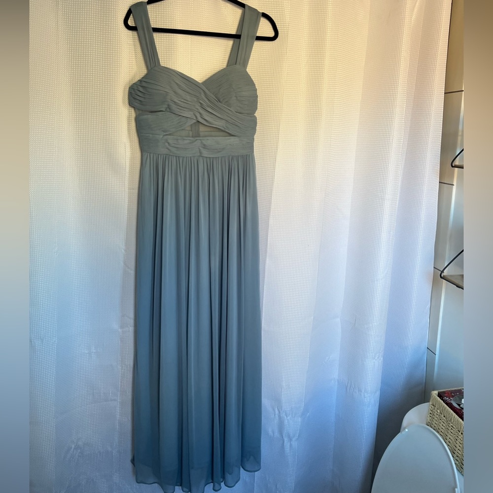 Birdy Grey - Dusty Blue - Elsye Dress - Bridesmaid - Gem